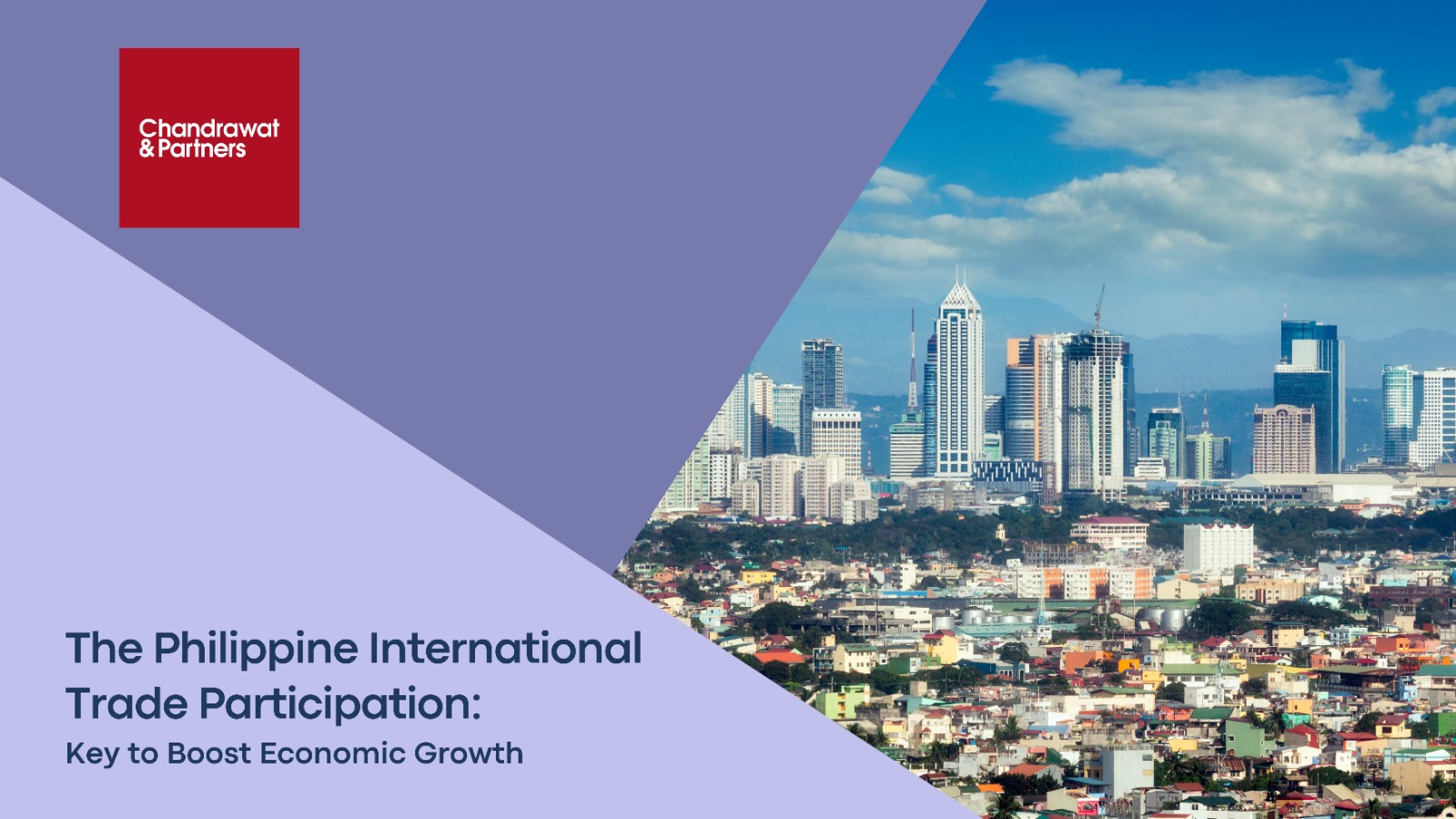 THE PHILIPPINE INTERNATIONAL TRADE PARTICIPATION: KEY TO BOOST ECONOMIC ...